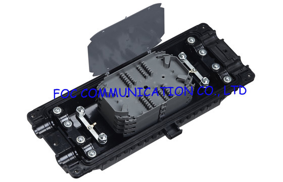 4 Ports Fiber Optic Splice Closure Horizontal Type Aerial Duct Buried For FTTX