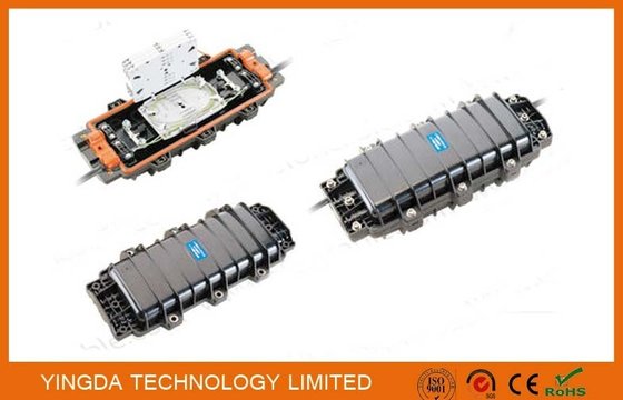 Fiber Distribution Box , 3 in 3 out PC InLine Underground Outdoor Splice Box