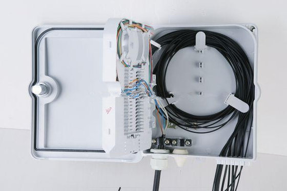 12 ports FTTH fiber terminal box/FTTH fiber distribution box,High quality ABS+PC,IP54