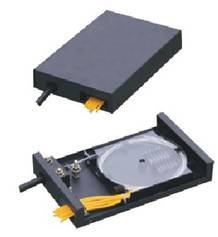 Wall mounted 12 Fiber Optic Terminal Box cold rolled steel sheet, electrostatic spraying
