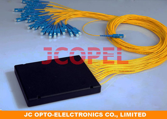 1 x 8 Fiber Optic Coupler Splitter 1310nm 1550nm for FTTH Passive Optical Network