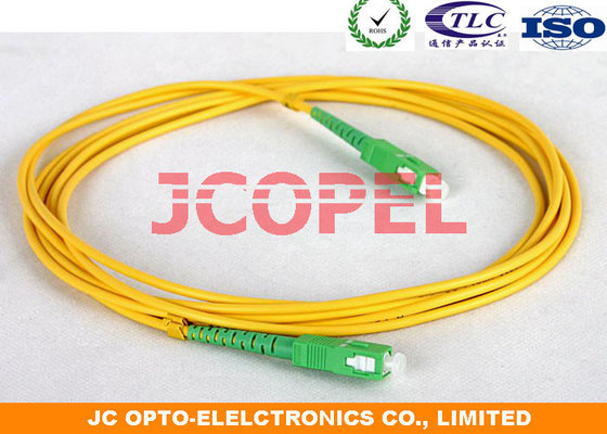 FTTH Fiber Optic Patch Cord SC Patch Cord 3.0mm Cable Simplex Telecommunication Equipment
