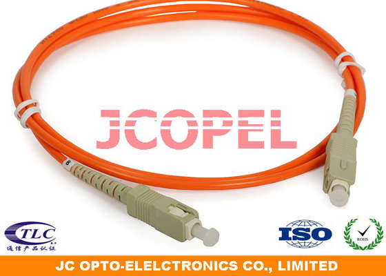 Multi Mode Fiber Optic Patch Cord Simplex 50 / 125 Fiber For High Bit Data Transmission