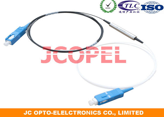 Single StageFiber Optic Isolator EDFA SM 1550nm In - line High return loss
