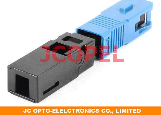 SM FTTH Fiber Optic Fast Connector Concentering SC Fibre Connectors 3.0x2.0 mm Cable