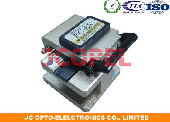 Portable Fiber Optic Cleaver FTTH Assembly Optical Fiber Tools Kit Original FC - 6S