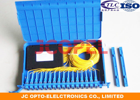 Tray Plate PLC Module 1x16 Fiber Optical Splitter 2.0mm Triple Network