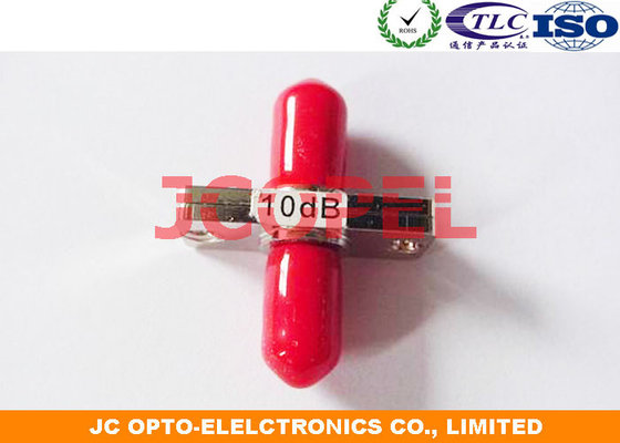 Mechanical Fiber Attenuation Optical Attenuator FC / PC Adapter Type without Ferrule 10dB