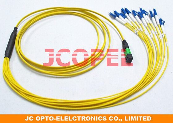 MTP / MPO - SC/UPC Fiber Optic Patch Cord 12 Cord Single Mode Fiber