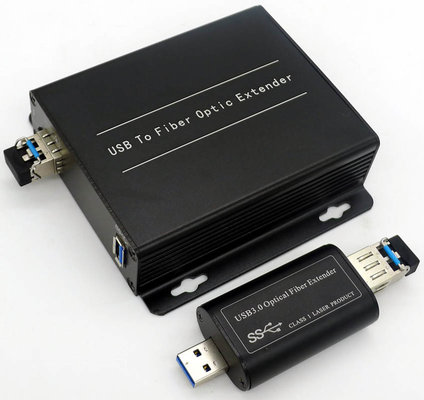 USB3.0 to fiber optic extender,USB3.0 highspeed transmission over a singemode/multipmode fiber