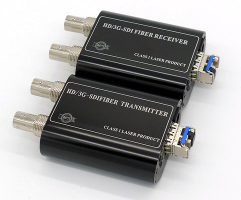 Broadcast Hight-quality Mini 3G-SDI to fiber converter,support SMPTE424M,292M,259M