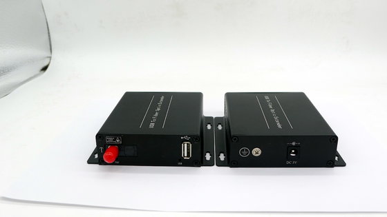 New design USB2.0 video to fiber converter,can be up to 5KM with a single LC fiber ,USB2.0 to optical fiber converter