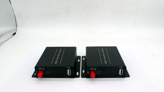 New design USB2.0 video to fiber converter,can be up to 5KM with a single LC fiber ,USB2.0 to optical fiber converter