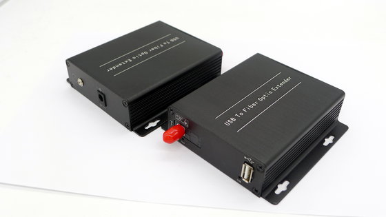 New design USB2.0 video to fiber converter,can be up to 5KM with a single LC fiber ,USB2.0 to optical fiber converter