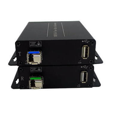 USB2.0 to fiber extender,support touch screen USB2.0 signal transmission over optical fiber,USB fiber transmission