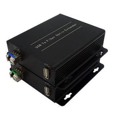 USB2.0 to fiber extender,support touch screen USB2.0 signal transmission over optical fiber,USB fiber transmission
