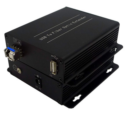 USB2.0 to fiber extender,support touch screen USB2.0 signal transmission over optical fiber,USB fiber transmission