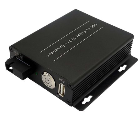 USB2.0 with remote power switch To Fiber Converter
