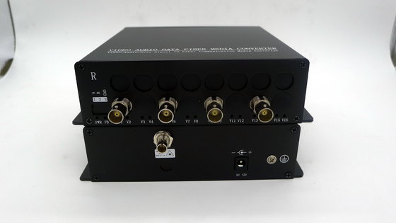 Broadcasting 4-ch 3G/HD-SDI video to fiber transceiver,4 channels 3G/HD-SDI to fiber converter,4-ch SDI fiber extender