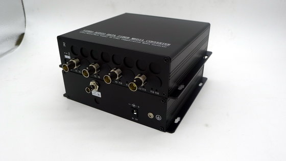Broadcasting 4-ch 3G/HD-SDI video to fiber transceiver,4 channels 3G/HD-SDI to fiber converter,4-ch SDI fiber extender