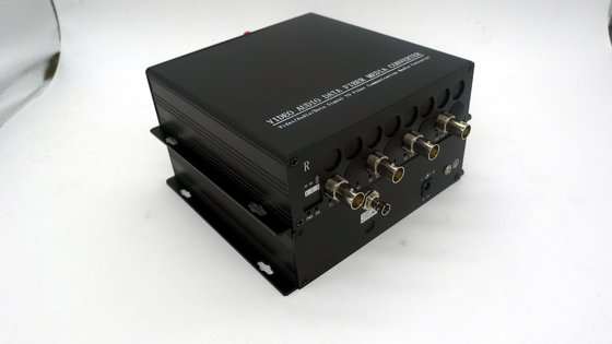 Broadcasting 4-ch 3G/HD-SDI video to fiber transceiver,4 channels 3G/HD-SDI to fiber converter,4-ch SDI fiber extender