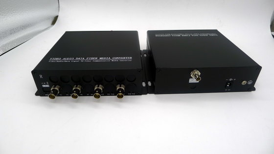 Broadcasting 4-ch 3G/HD-SDI video to fiber transceiver,4 channels 3G/HD-SDI to fiber converter,4-ch SDI fiber extender