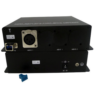 Mic & Line Level Audio To Fiber Optic converter
