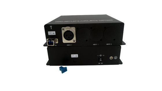 Mic & Line Level Audio To Fiber Optic converter