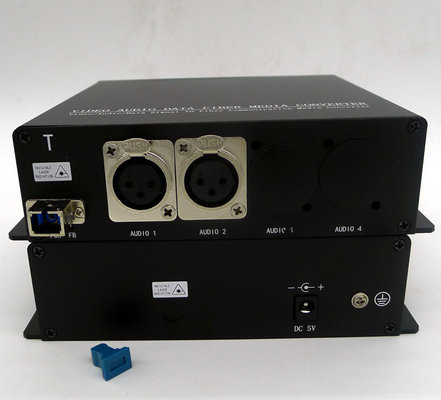 Mic & Line Level Audio To Fiber Optic converter