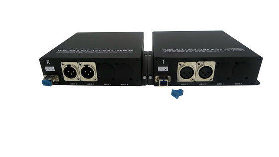 Mic & Line Level Audio To Fiber Optic converter