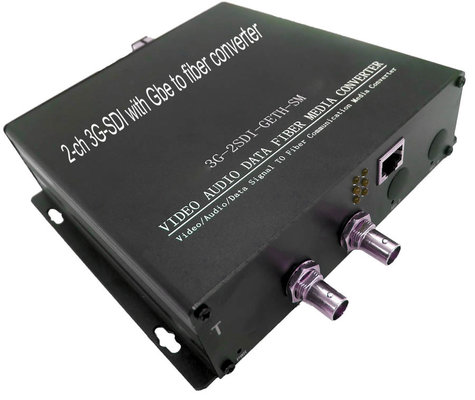 Customized SDI with 10/100/1000 Ethernet to fiber converter，Size is up to you,3G-SDI video with Gigabit link over fiber