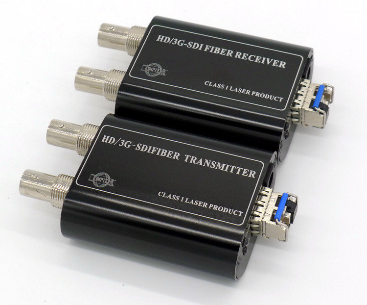 Broadcast Hight-quality Mini 3G-SDI to fiber converter,support SMPTE424M,292M,259M