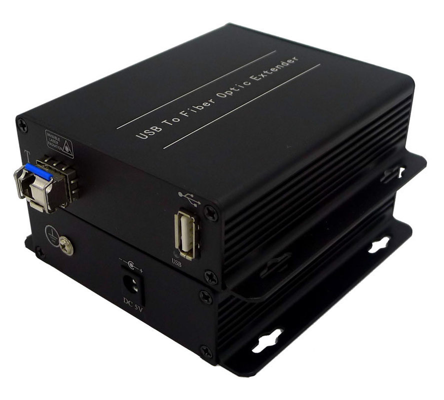 USB2.0 to fiber extender,support touch screen USB2.0 signal transmission over optical fiber,USB fiber transmission