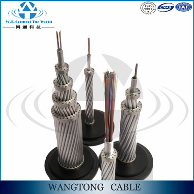 Fiber Optic Cable OPGW G652 G655 96 Core Power Optical Cable-Optical Fiber Composite Ground Wire