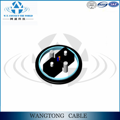 FTTH outdoor 1/2/4/8/12 cores G652D/G657A1/2 single mode GJXFHA bow-type drop cable for duct