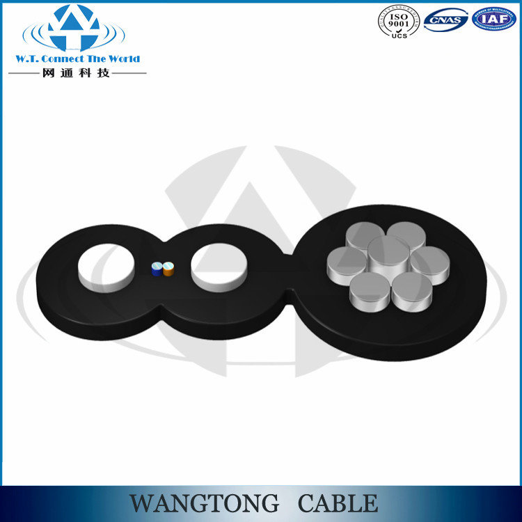Self-supporting bow-type fiber optic drop cable GJYXFCH