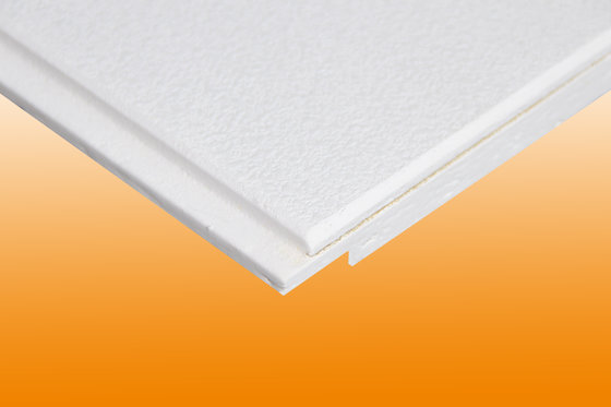 20mm Coffered Sound Absorbing Fiberglass Drop Ceiling Panels / Tiles Noise Reduction
