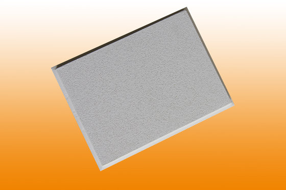 Fire Retardant High Density Fiberglass Tegular Ceiling Tiles Decorative Acoustic Panels 15mm