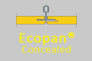 Insulated Fiberglass Concealed Edge Decorative Drop Ceiling Tiles / Panels For Classroom