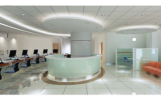 White Thermal Insulation Fiberglass Wool Concealed Ceiling Tiles 12mm 20mm 25mm