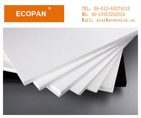Acoustical Soundproof Suspended Fiberglass Ceiling Tiles Sound Absorption 12 / 15mm