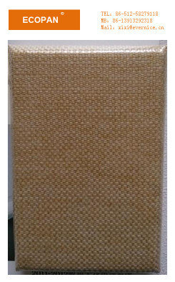 Elegant Lightweight Fiberglass Fabric Wrapped Acoustical Panels For Walls Fireproof