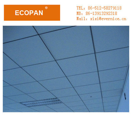 12mm Thickness Painting Laminated Suspended Ceiling Tiles , Mobile Home Ceiling Panels