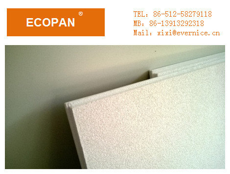 Lightweight Fiberglass Wool Acoustical Suspended Ceiling Tiles 600 * 600 mm Customized