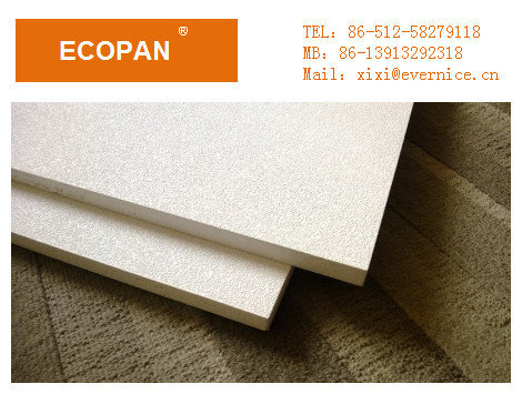 Green Damp Resistant Fireproof Suspended Ceiling Board , Easy To Install 600 * 600mm