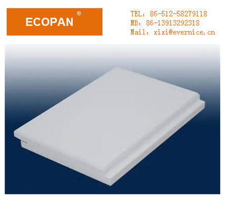 Fiberglass Decorative Drop Ceiling Tiles , Fire Resistant Ceiling Panels 600 * 2700mm
