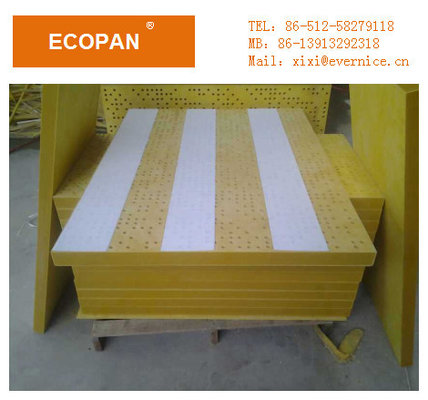 Sound Proofing Perforated Fiberglass Wall Panels Energy-saving Material