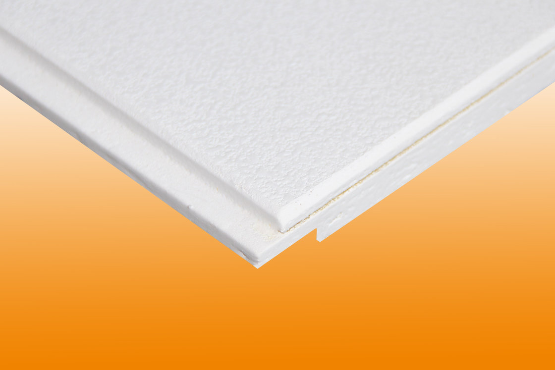 Customized 15mm Cinema Fiberglass Ceiling Panels , Moisture Resistant Ceiling Tiles