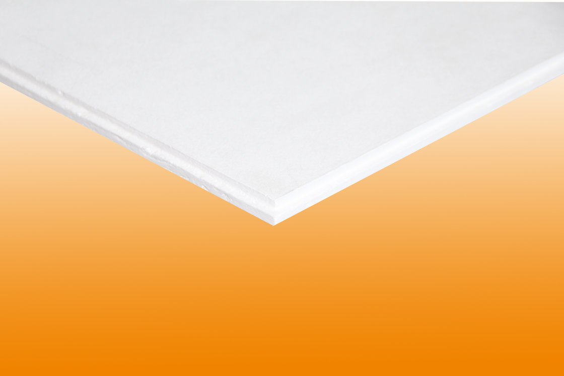 Safety And Convenience Lightweight Fiberglass Soundproof Ceiling Tiles 595 * 595 mm , 15mm