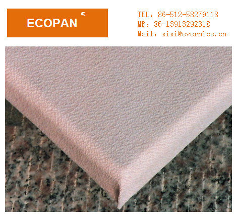 High Density Thermal Insulation Fiberglass Fabric Covered Wall Panels For Office